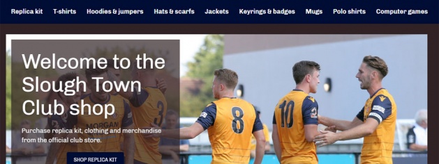 Slough Town's new online Club Shop now open | The Official website of ...